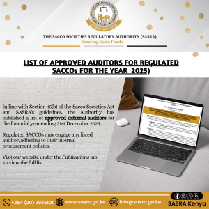 THE APPROVED AND REGISTERED AUDITORS LIST FOR THE YEAR 2025 – SACCO ...
